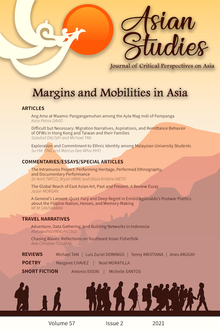 Asian Studies: Journal of Critical Perspectives on Asia